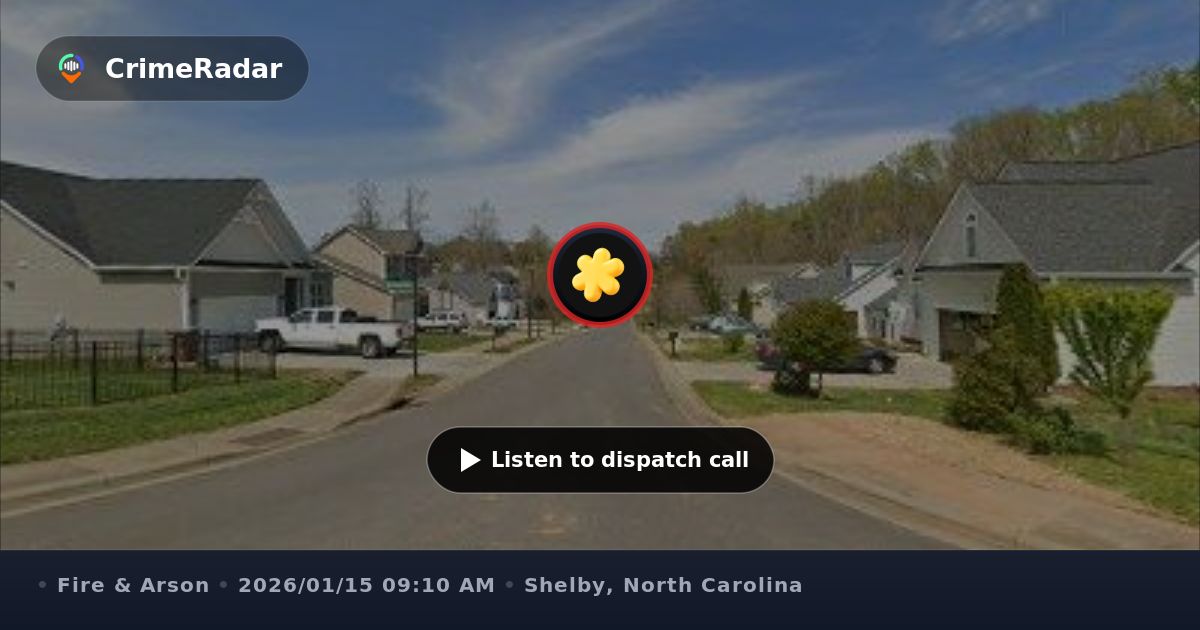 Fire crews respond to structure blaze near Lake George Rd, Shelby NC ...