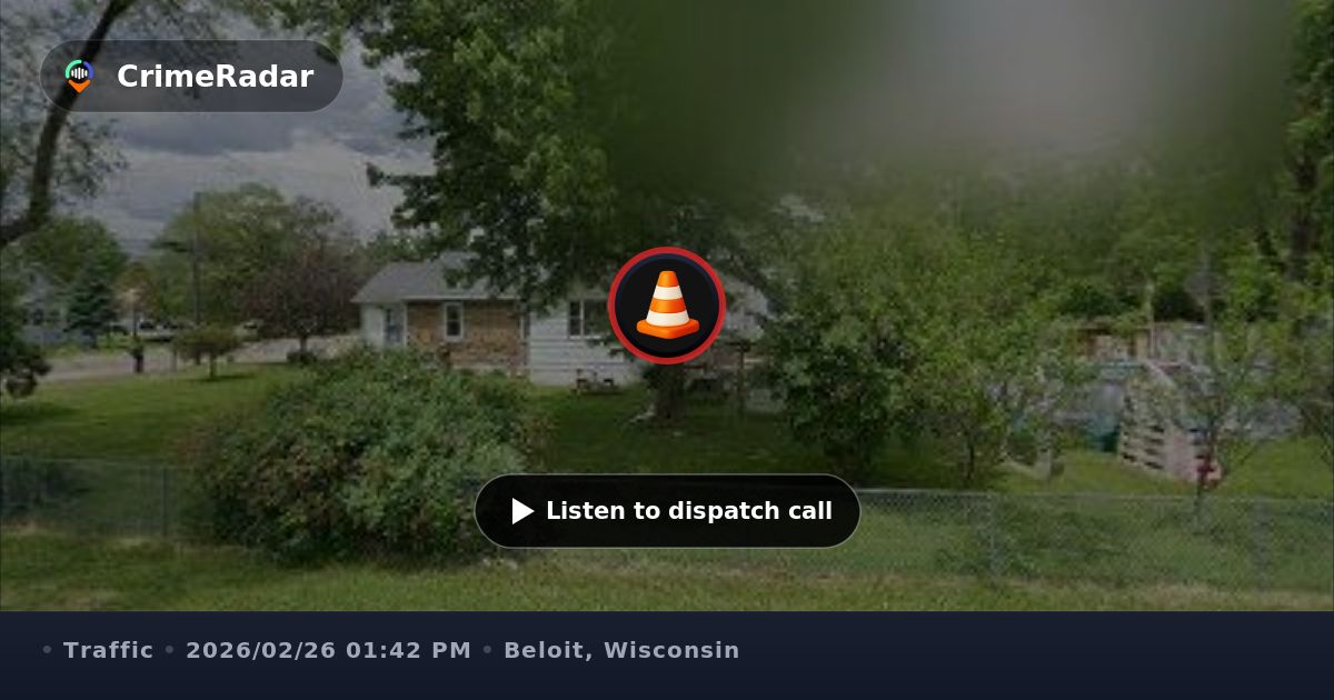 Injury crash on South Afton Road in Beloit, Beloit WI | CrimeRadar