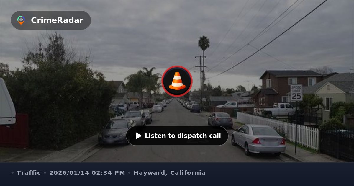 Stolen license plate found during vehicle stop, Hayward CA | CrimeRadar