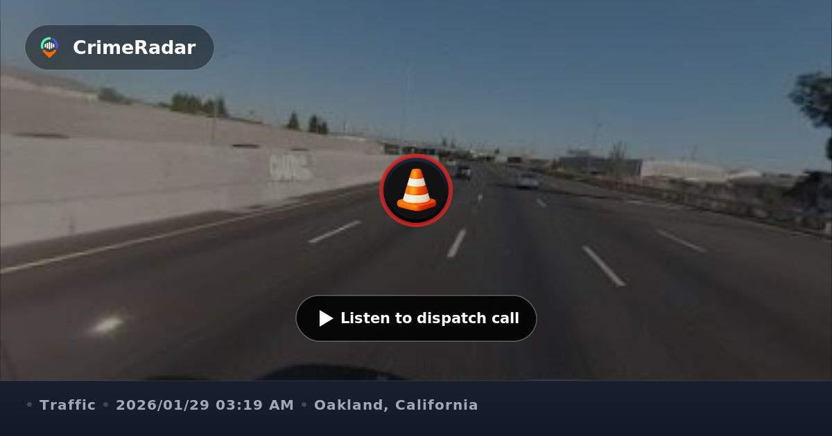 CHP pursuit ends near 66th Avenue in Oakland, Oakland CA | CrimeRadar
