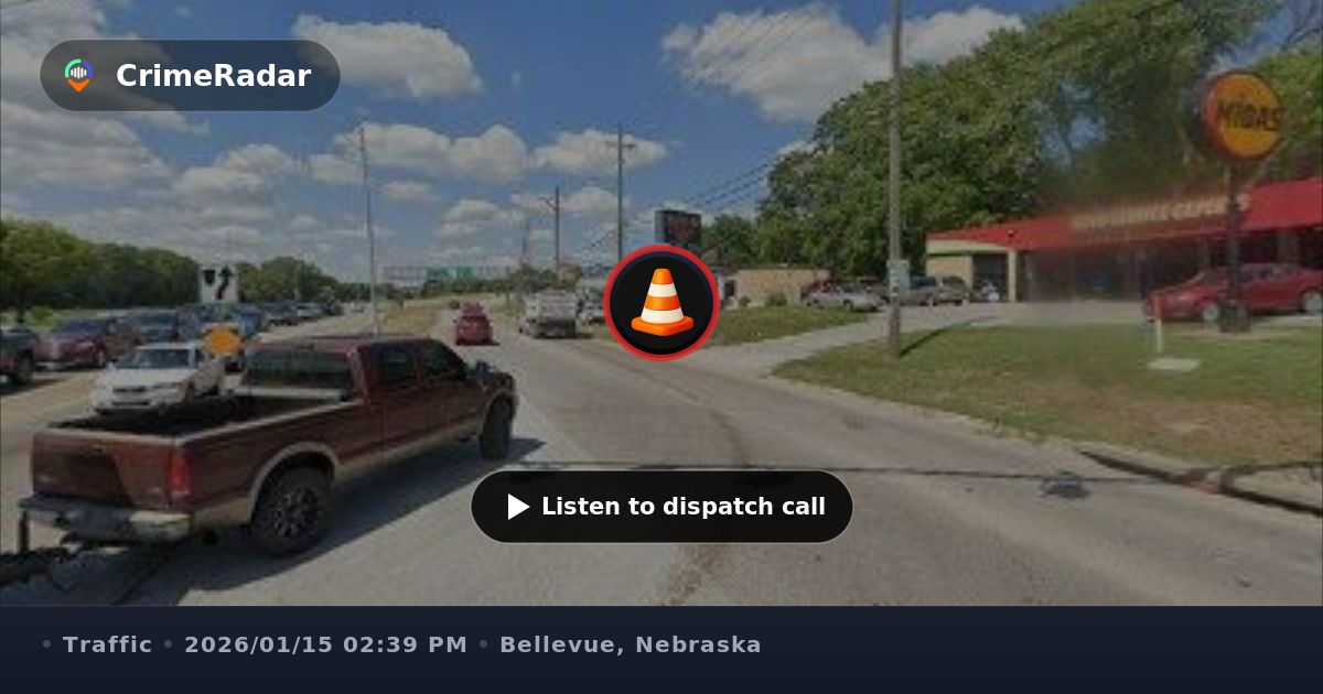 Deputy conducts traffic stop near Fort Crook Rd, Bellevue NE | CrimeRadar