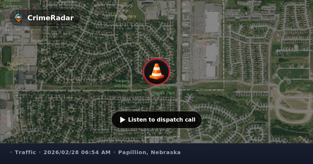 Minor crash between two vehicles near Sam’s Club, Papillion NE | CrimeRadar