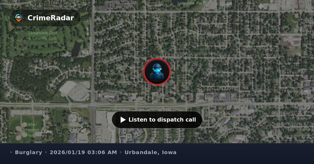 Burglar alarm sounds at AutoZone on Douglas Ave, Urbandale IA | CrimeRadar