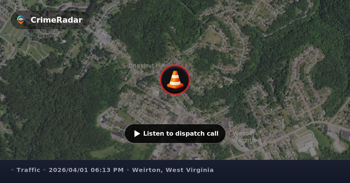 Multi-vehicle crash in parking lot on Penco Road, Weirton WV | CrimeRadar