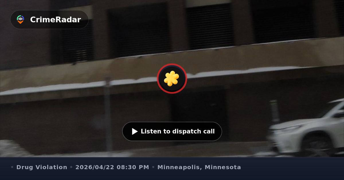 Man recovering after opioid overdose, Minneapolis MN | CrimeRadar