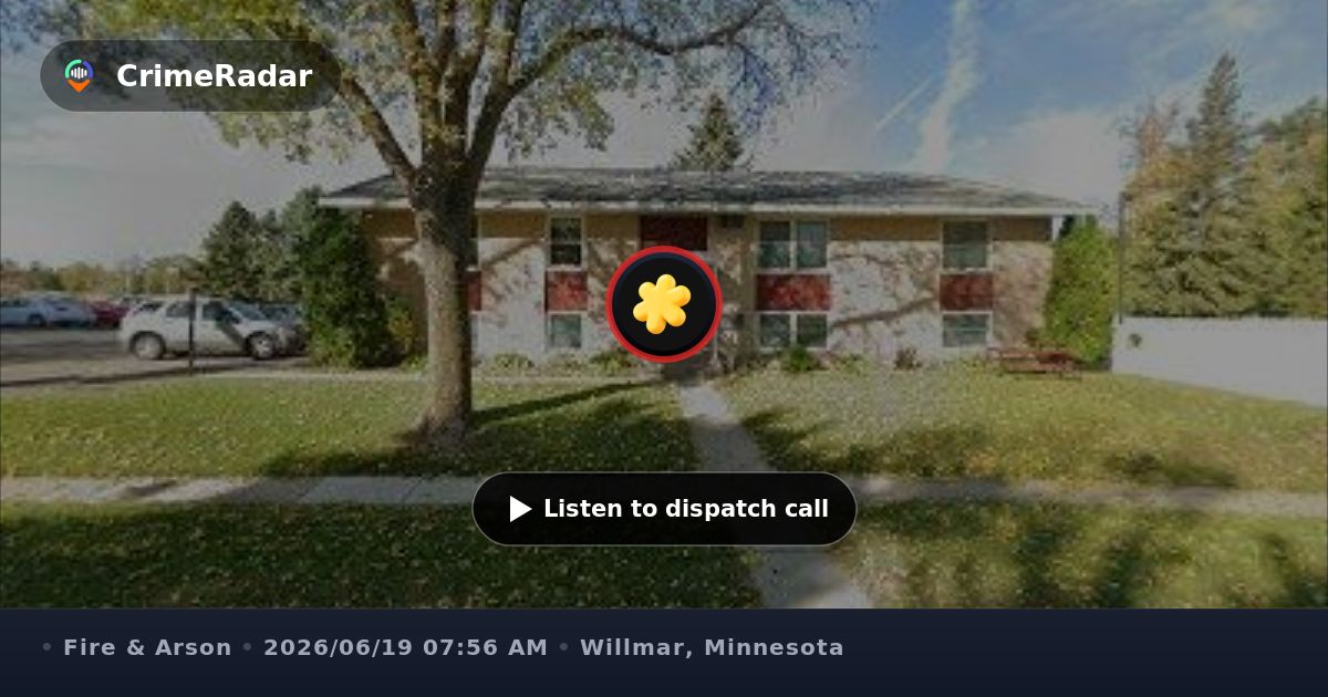 Reports of gas odor near middle school area, Willmar MN | CrimeRadar