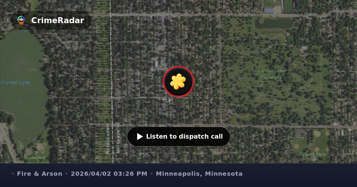 Residential fire alarm canceled on Sheridan Avenue, Minneapolis MN ...