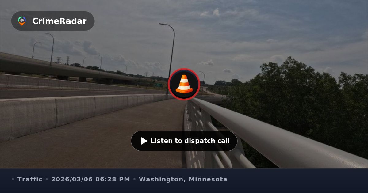 Injured driver in crash near St. Croix Crossing, Washington County MN ...