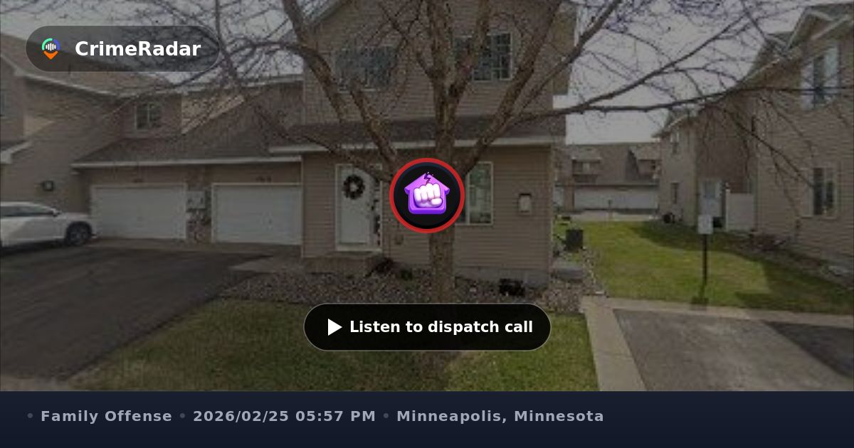 911 hang-up at home with prior domestic incidents, Minneapolis MN ...
