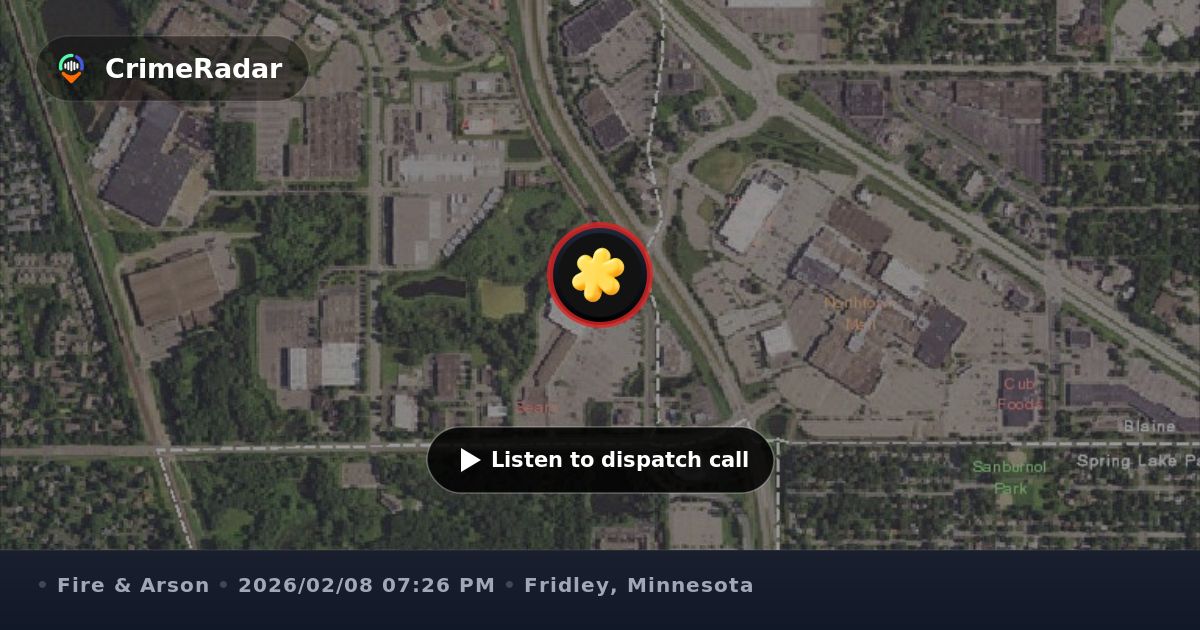 Crews investigate possible fire at Fridley apartment, Fridley MN ...