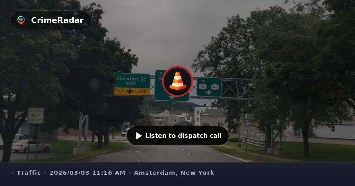 Crash involving bus, rental truck, and pickup, Amsterdam NY | CrimeRadar