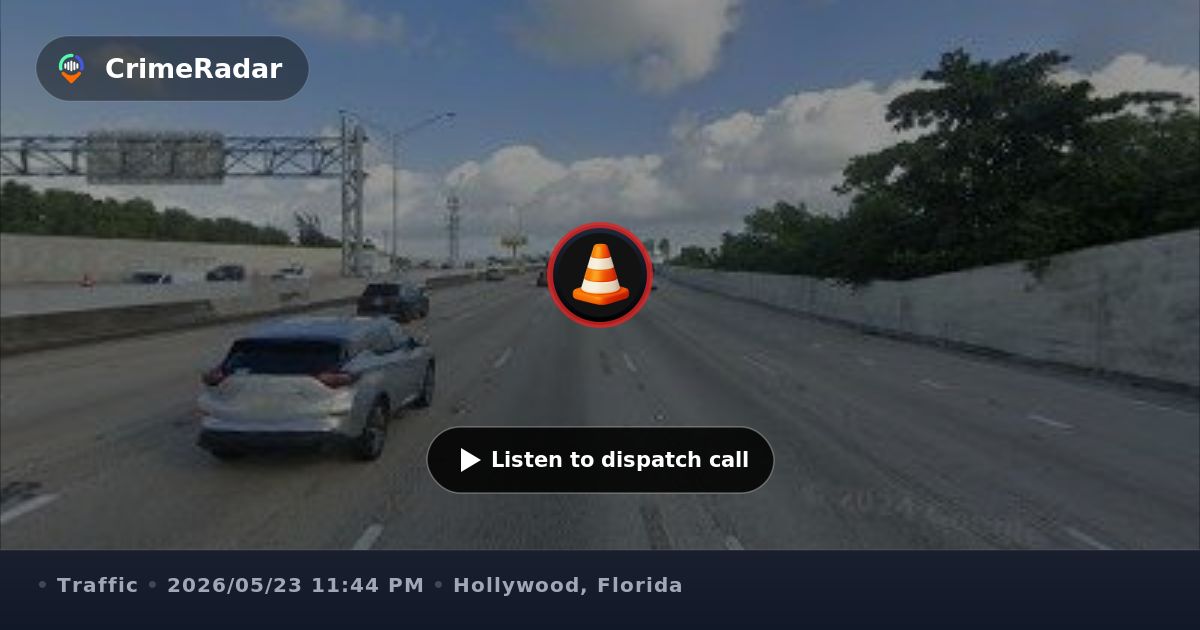 Police searching for BMW after crash on I-95, Hollywood FL | CrimeRadar