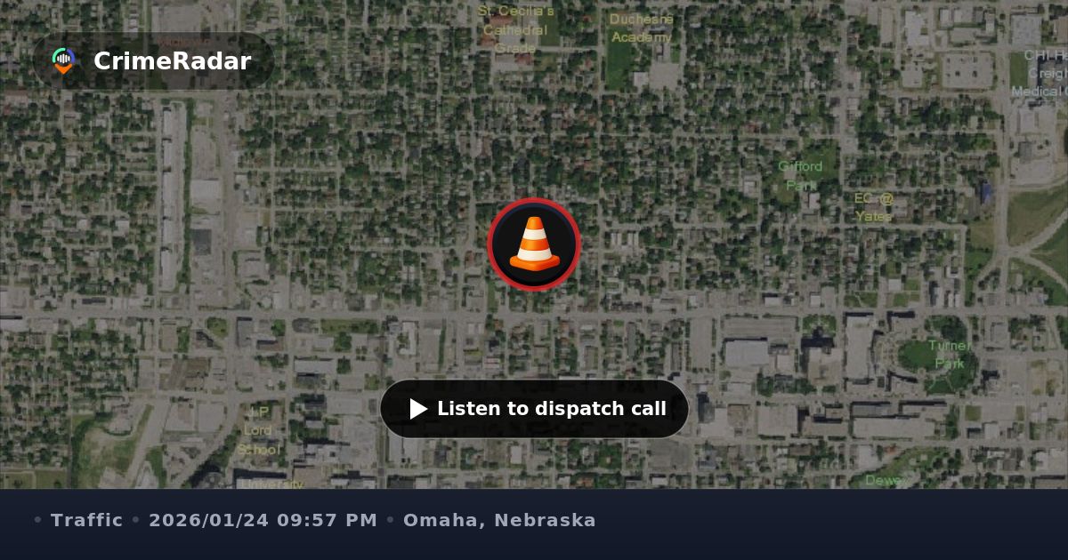 Vehicle blocks hydrant near Jones and 37th streets, Omaha NE | CrimeRadar