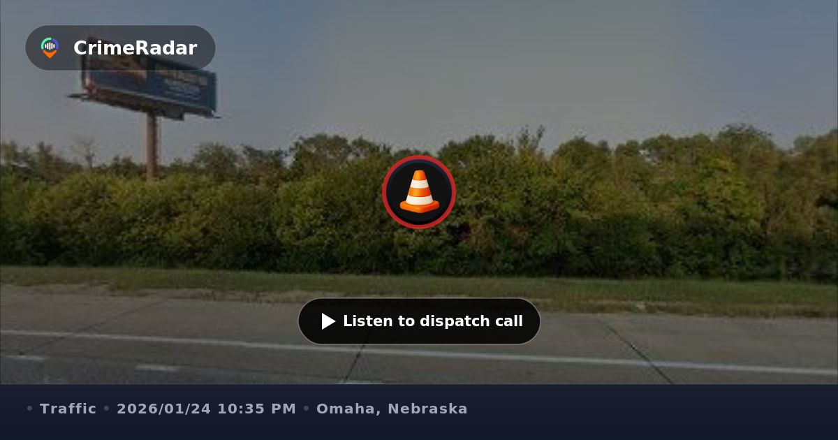 Traffic crash on ramp to JFK Freeway, Omaha NE | CrimeRadar