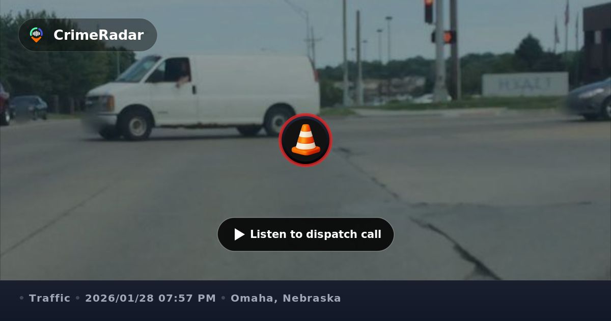 Hit-and-run suspect flees northbound on JFK Freeway, Omaha NE | CrimeRadar