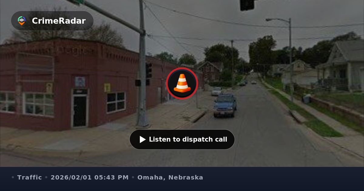 Traffic stop near 24th and Woolworth, Omaha NE | CrimeRadar