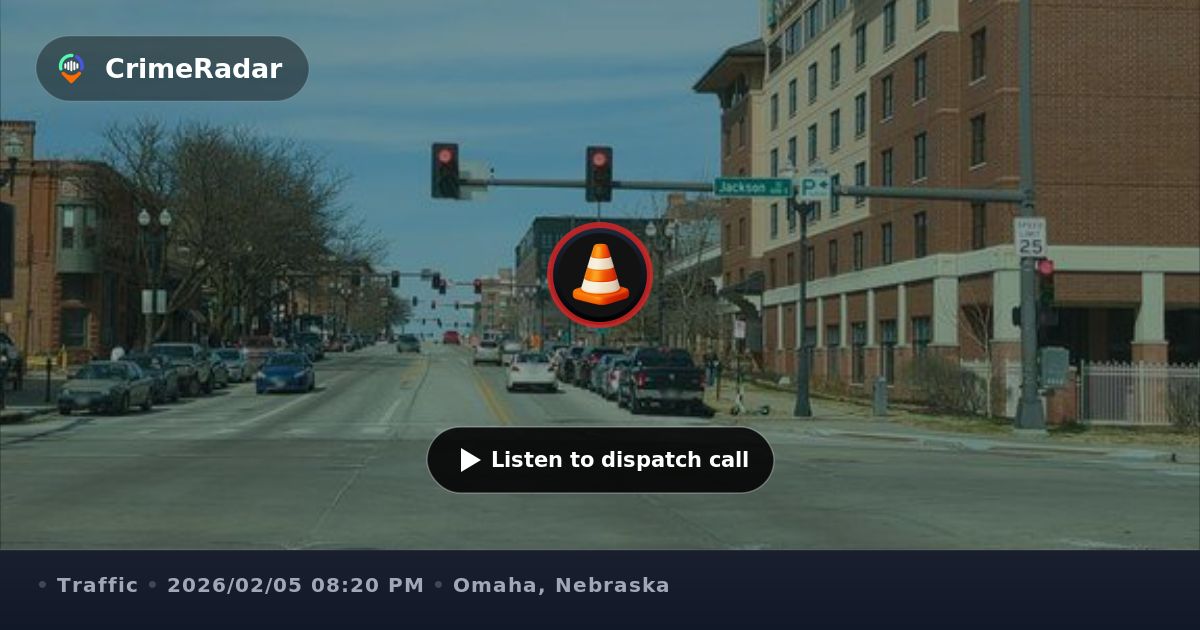 Crash reported near 10th and Jackson bridge, Omaha NE | CrimeRadar