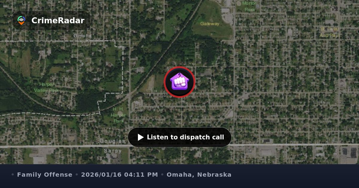 Deputies respond to possible family disturbance on Madison St, Omaha NE ...