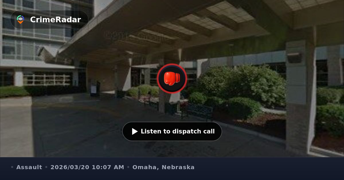 Patient reports assault to hospital staff, Omaha NE | CrimeRadar
