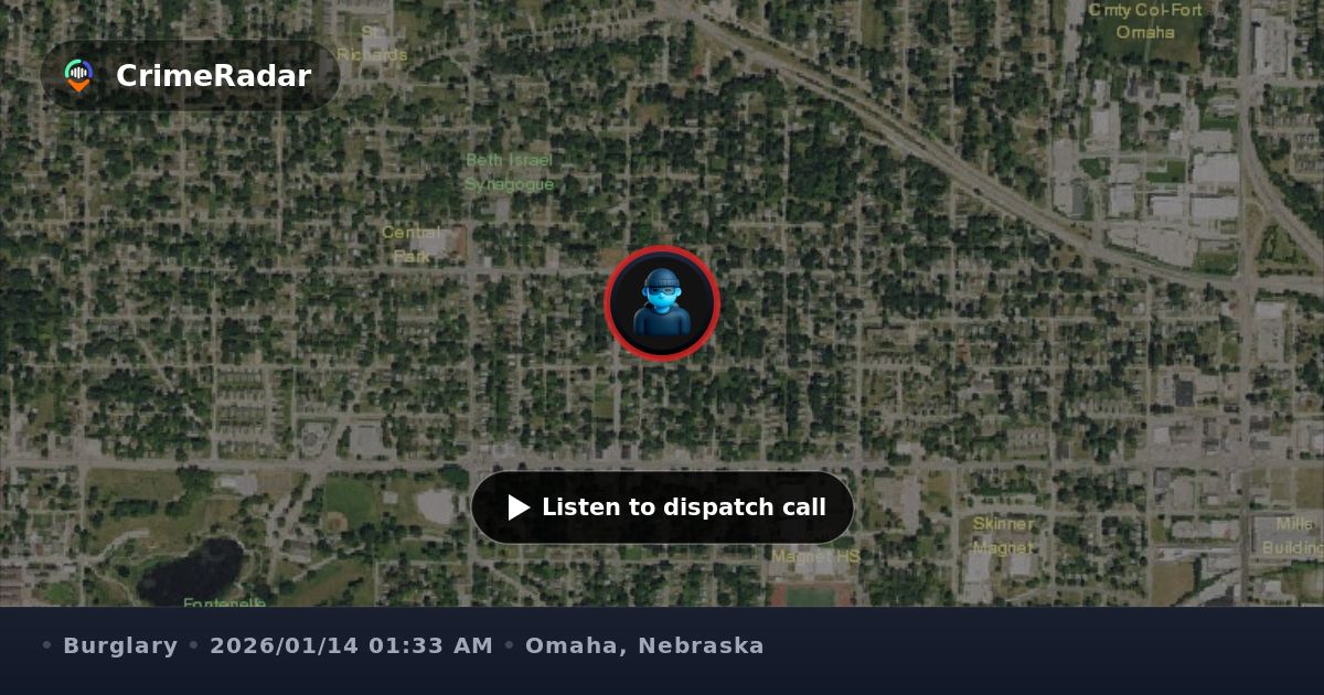 Alarm indicates possible office intrusion on Ames Ave, Omaha NE ...