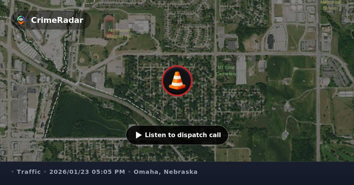 Truck overturns on Sorenson Parkway westbound, Omaha NE | CrimeRadar