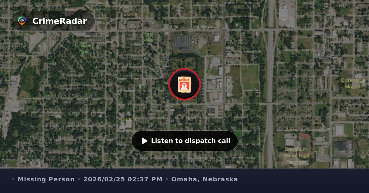 Missing 14-year-old last seen near Westside Middle, Omaha NE | CrimeRadar