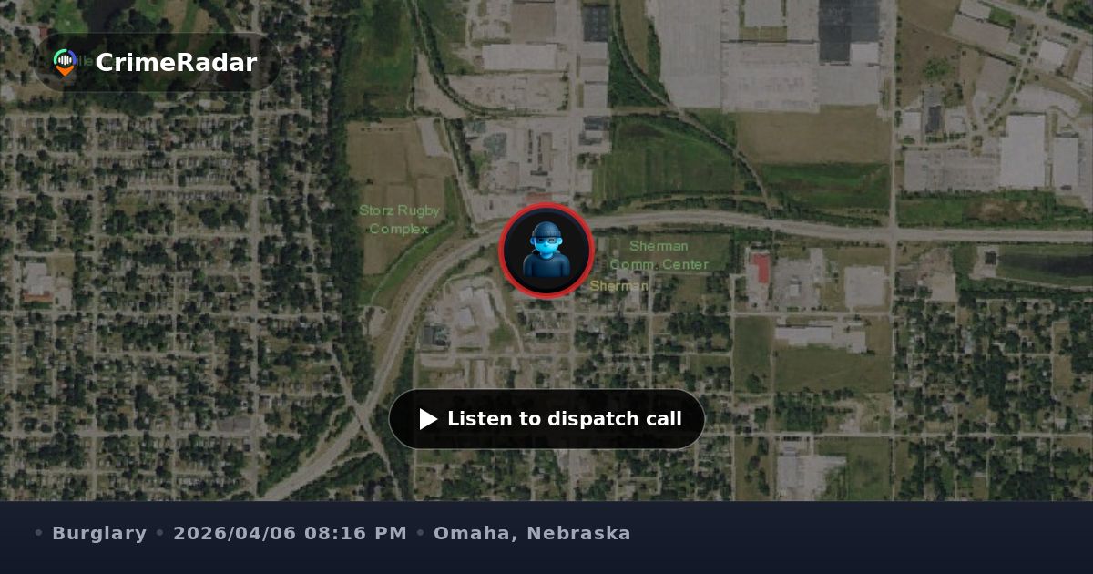 Suspect tries to break into apartment and car, Omaha NE | CrimeRadar