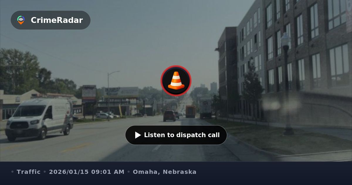 Traffic stop near Dodge St gas station, Omaha NE | CrimeRadar