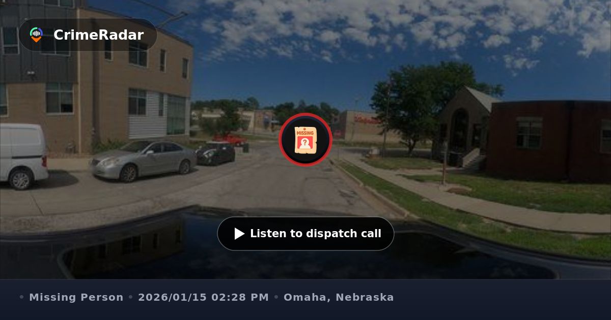 Officers search for missing juvenile near Benson Library, Omaha NE ...