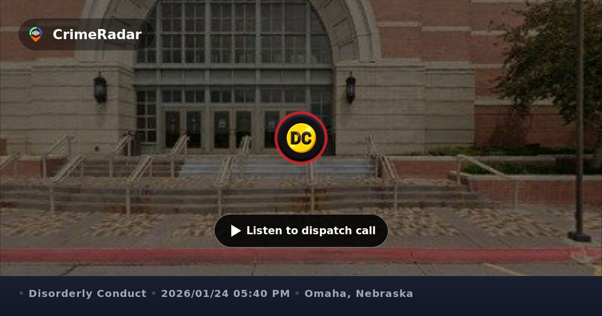 Mall trespassing incident near California Street, Omaha NE | CrimeRadar
