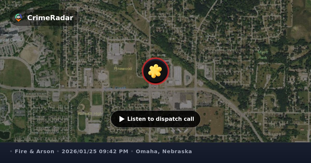 Possible carbon monoxide alarm near Ville De Sante Dr, Omaha NE ...