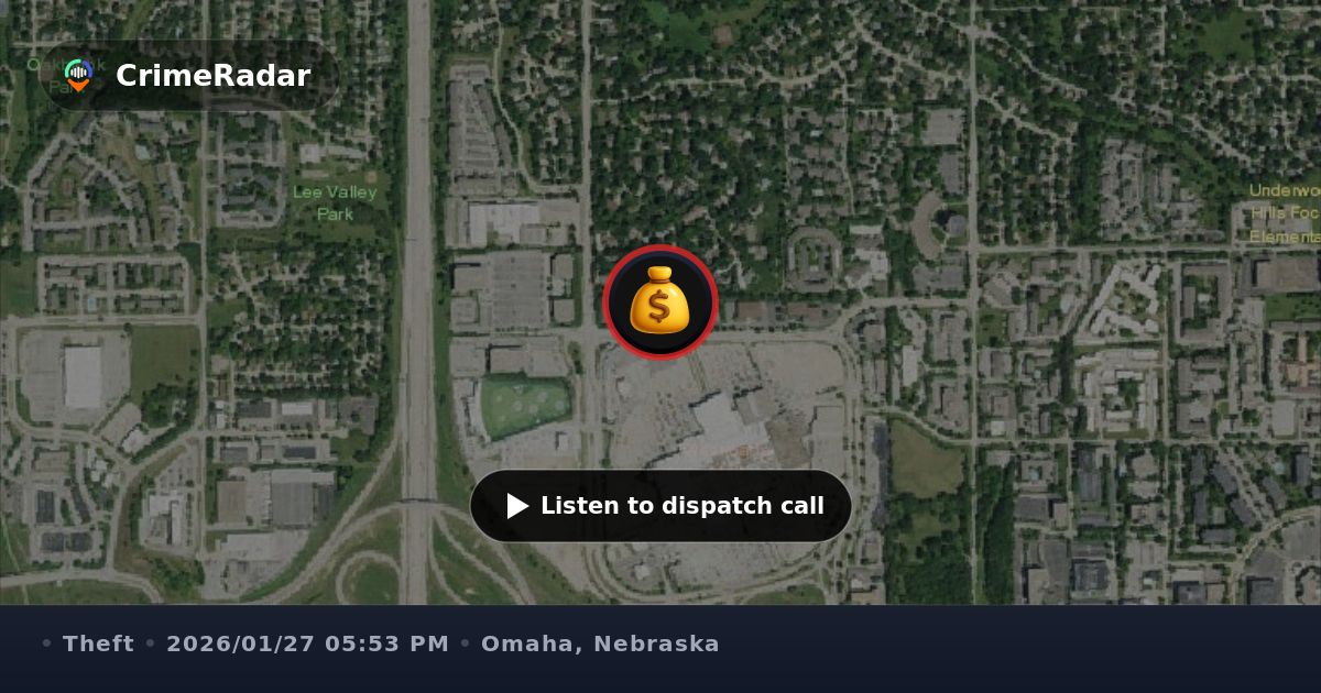 Police respond to possible theft at local department store, Omaha NE | CrimeRadar