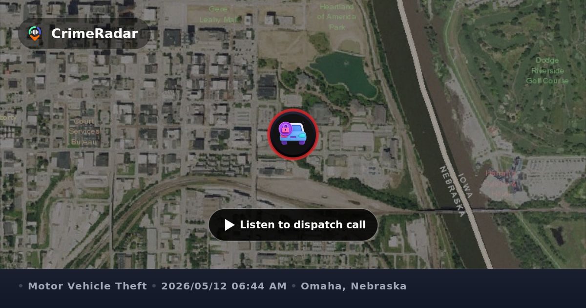 Black Kia Sorento reported stolen from 10th Street, Omaha NE | CrimeRadar