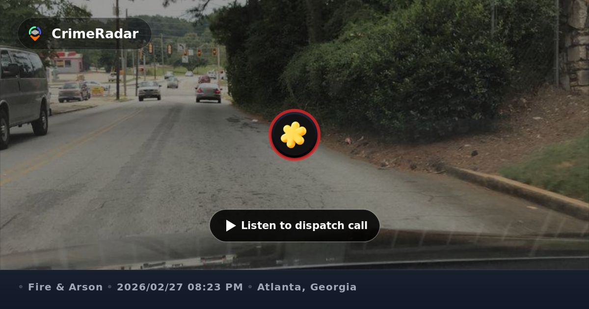 Engine response canceled for Dixie Street fire, Atlanta GA | CrimeRadar