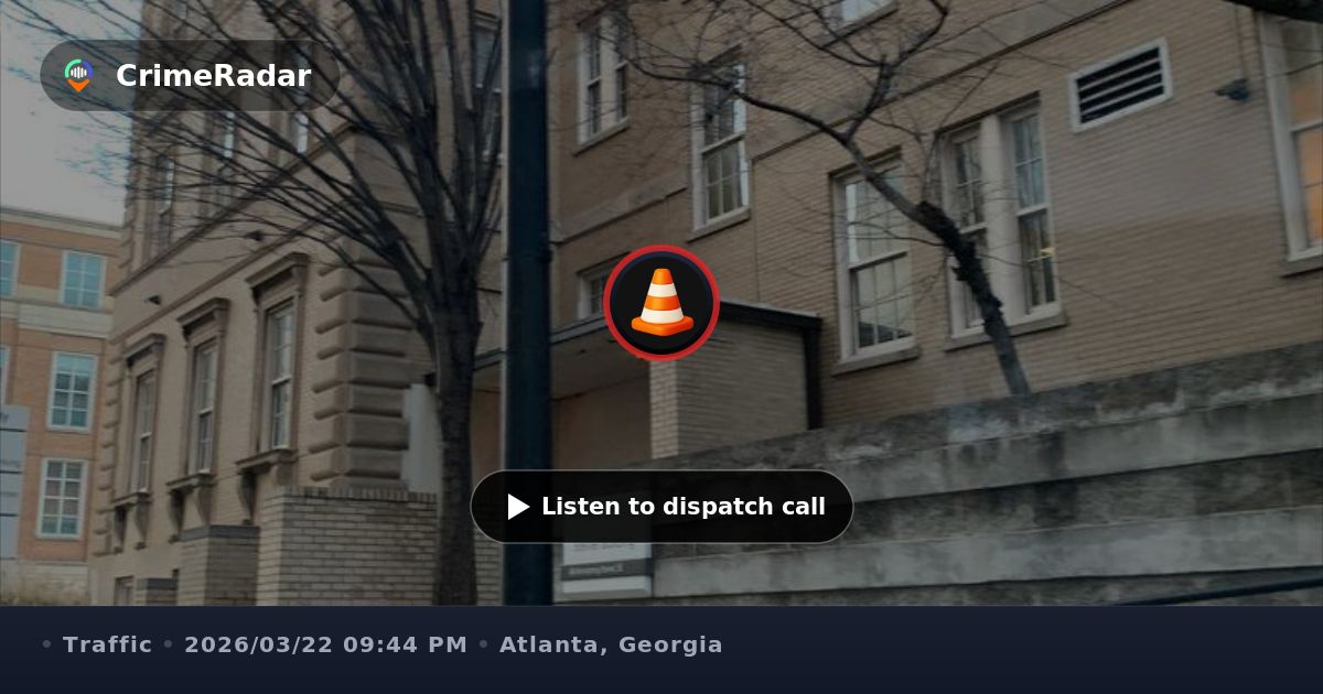 Pedestrian struck at Jesse Hill Drive and Armstrong, Atlanta GA ...
