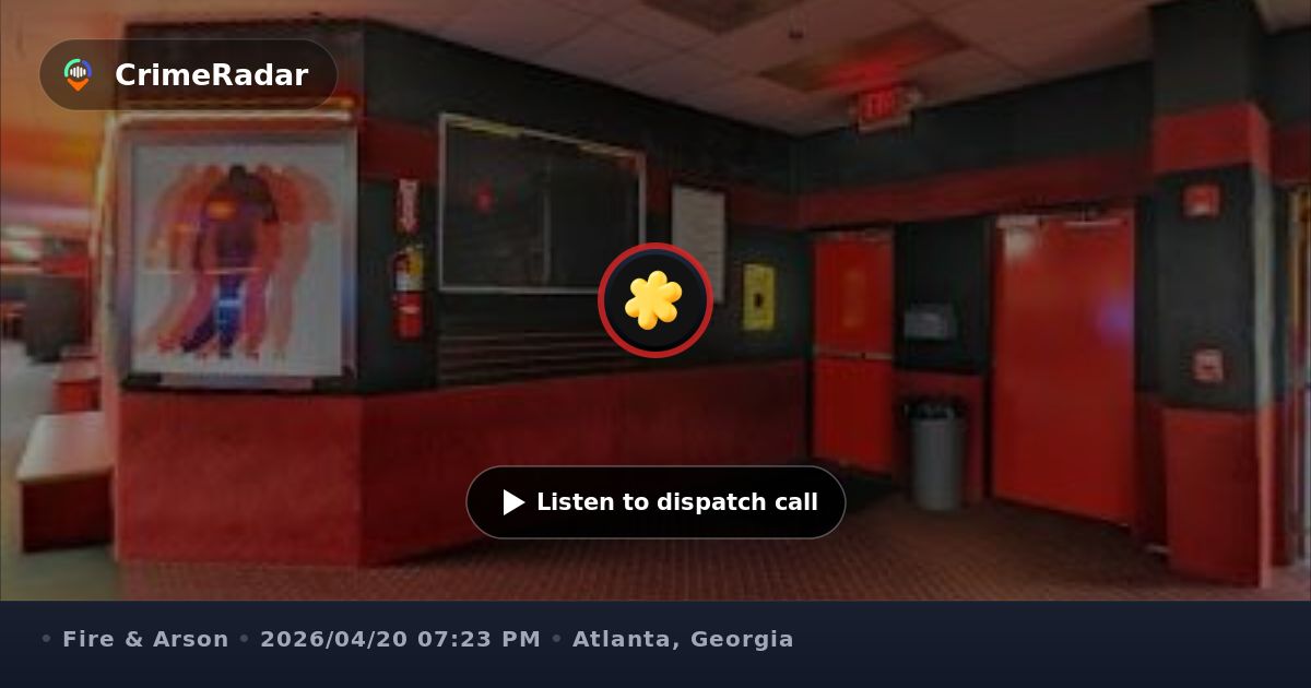 Vehicle fire at Cascade Skating Center, Atlanta GA | CrimeRadar