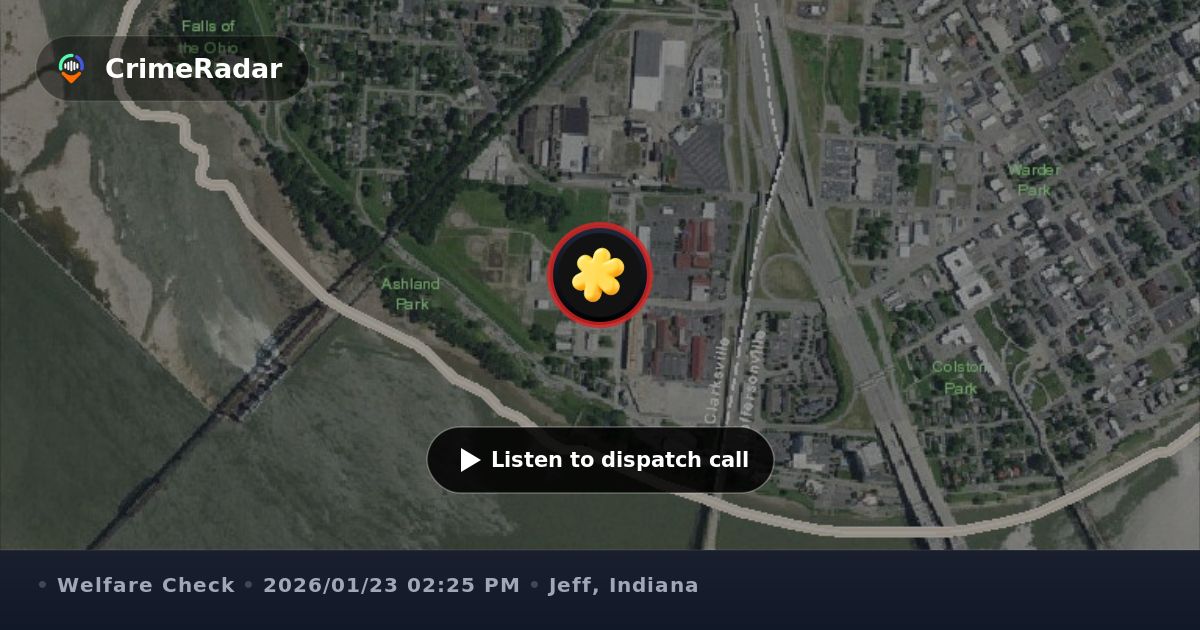 Apparent welfare concern near Missouri Ave, Jeffersonville IN | CrimeRadar