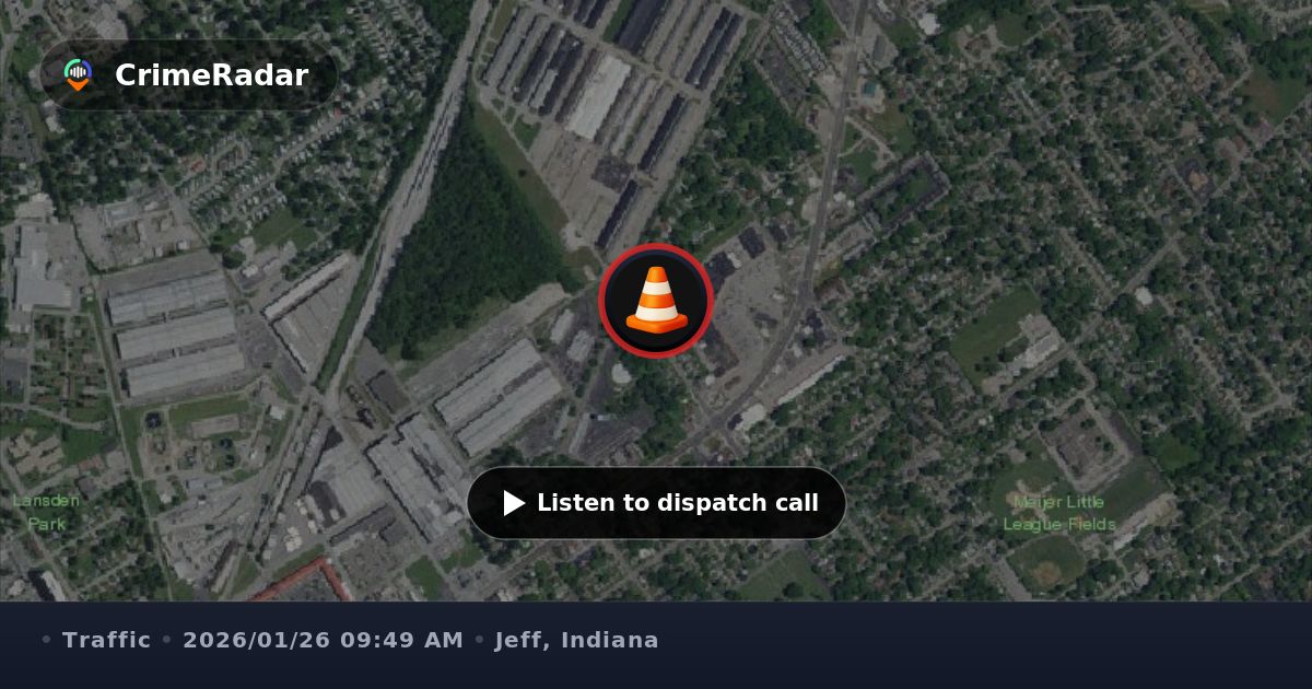 Traffic crash reported near East Ninth Street, Jeffersonville IN ...