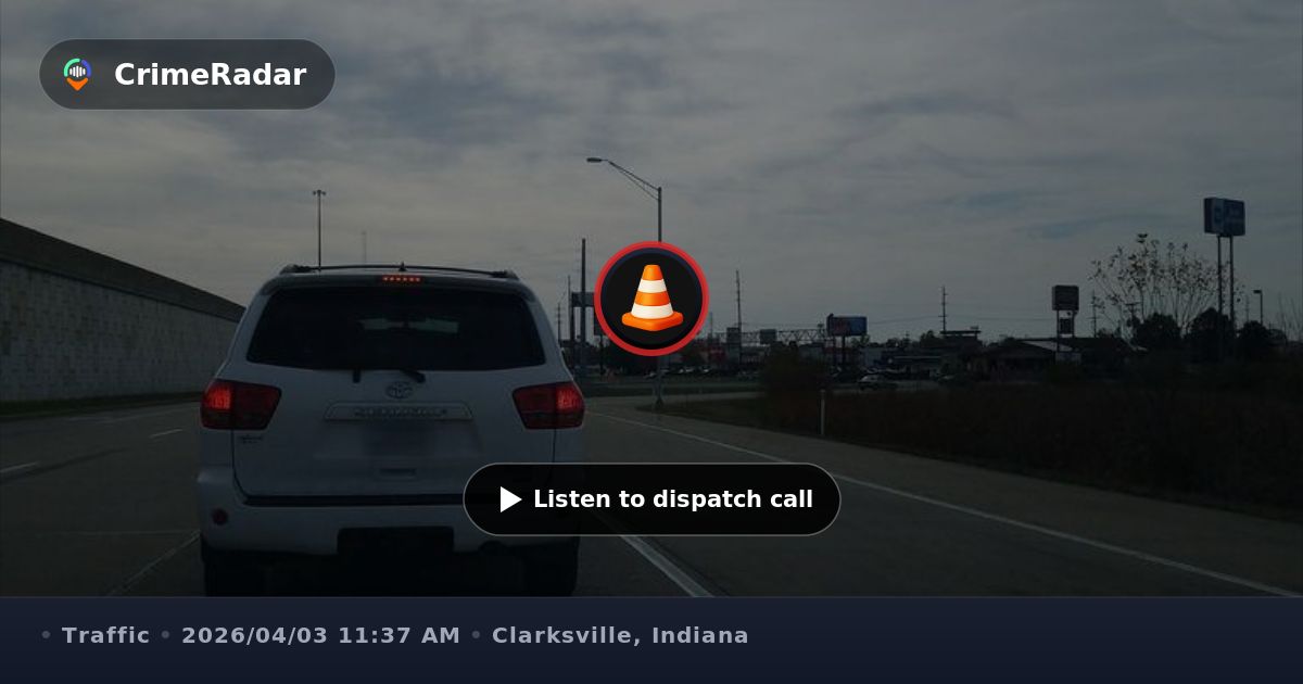 Disabled vehicle on I-65 southbound off-ramp, Clarksville IN | CrimeRadar