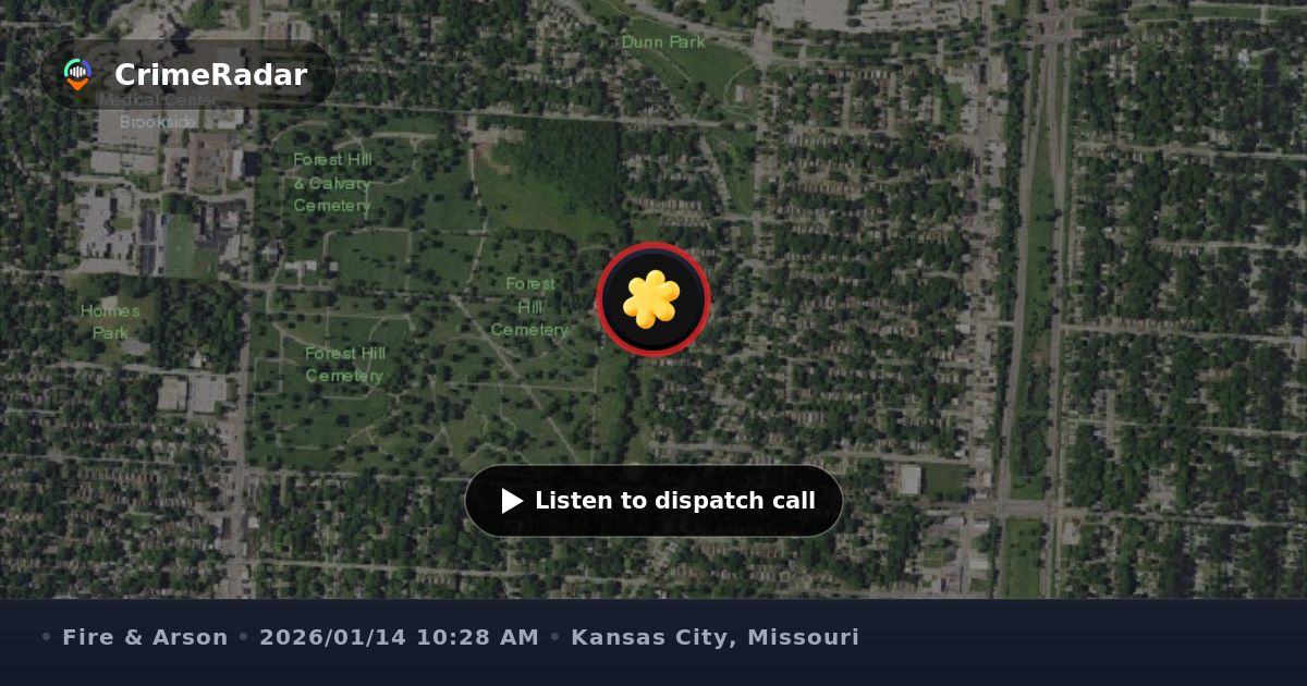 Fire crew checks possible gas issue near East 70th St, Kansas City MO ...