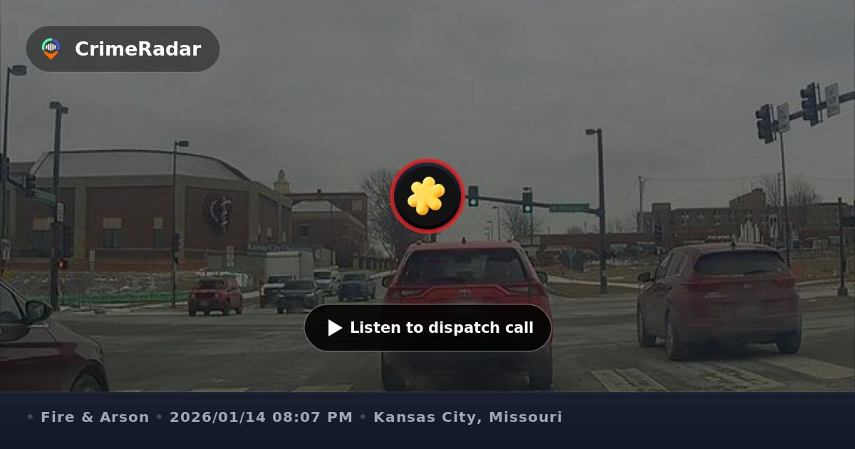 Fire crew investigates illegal burn near Independence Ave, Kansas City ...