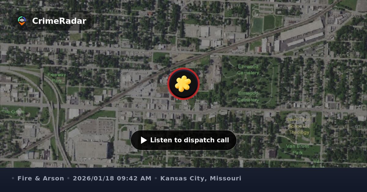 Fire crews respond to alarm near Kensington Ave, Kansas City MO ...