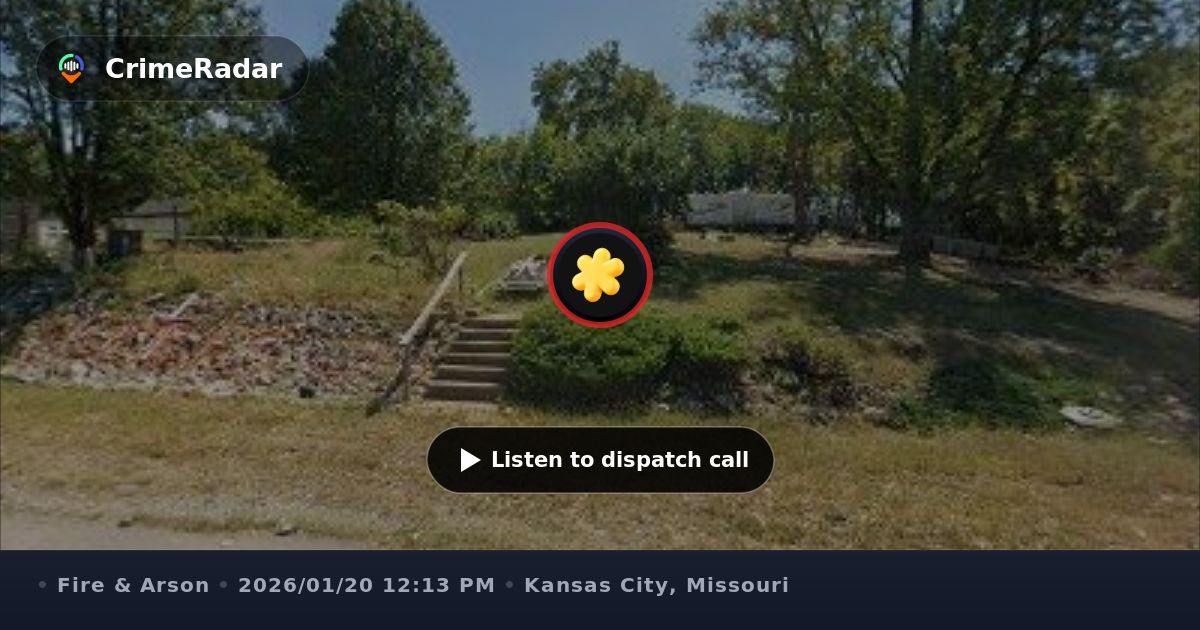Apparent fire under investigation near East 47th St, Kansas City MO ...