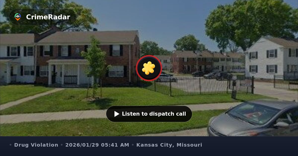 Medical team responds to possible overdose near Lexington Ct, Kansas ...