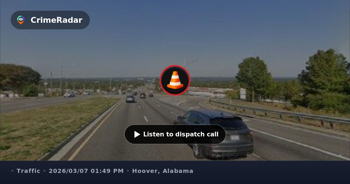 Motorcycle crash at gas station on Highway 280, Hoover AL | CrimeRadar
