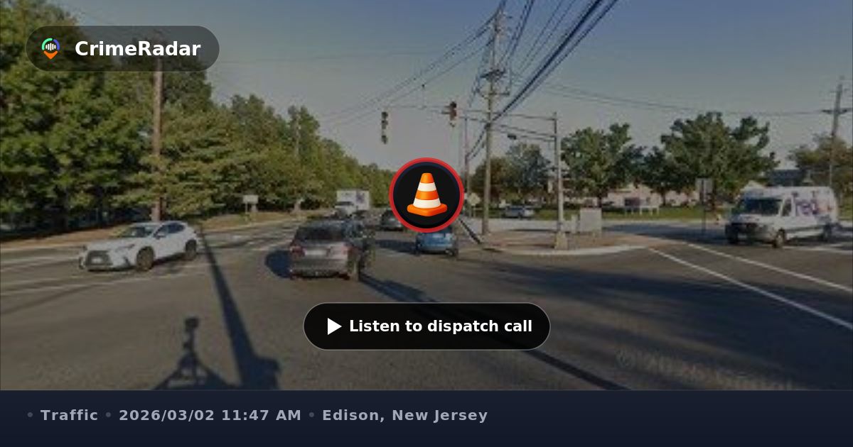 Car trapped under trailer in Edison crash, Edison NJ | CrimeRadar