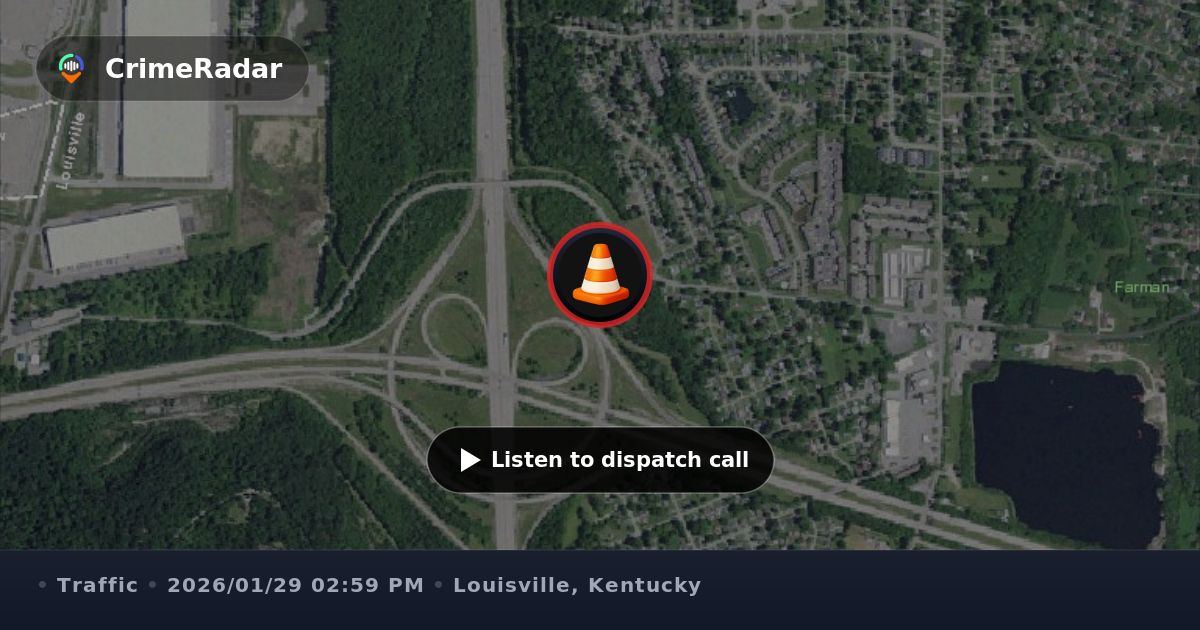 Traffic accident reported near Vanguard and Ranger, Louisville KY ...
