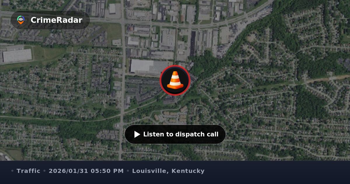 Hit and run reported near Barnes Dr and Shepherdsville Rd, Louisville ...