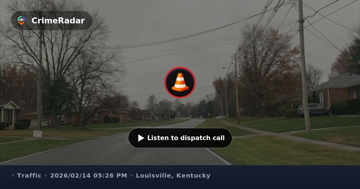SUV hits boulders and is abandoned on Six Mile Lane, Louisville KY ...