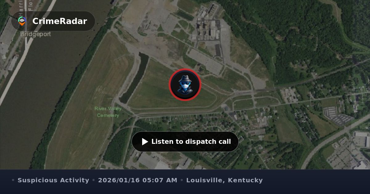 Suspicious vehicle seen near Green Acres Dr, Louisville KY | CrimeRadar